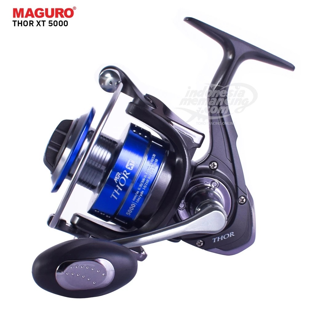 Jual Reel Spinning Maguro Thor XT Power Handle Ukuran Thor XT 1000 ...
