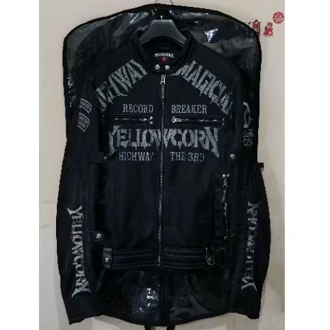 Jual Jaket yellow corn yb 1105 black gunmetal | Shopee Indonesia