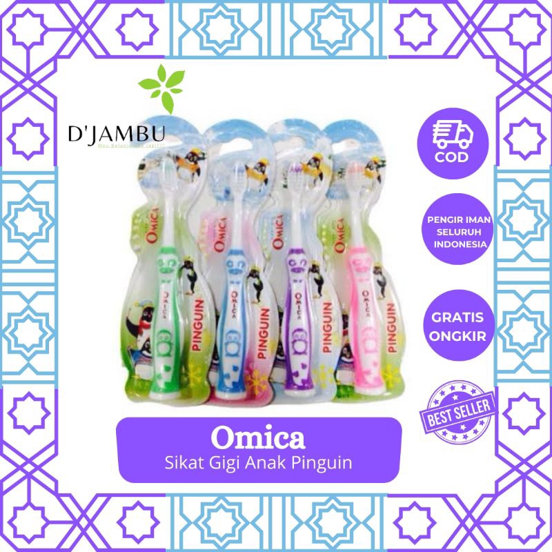 Jual Omica Pinguin Sikat Gigi Anak | Shopee Indonesia