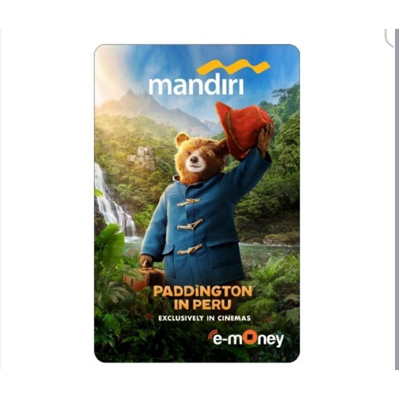 Jual e-money mandiri original bank mandiri asli x Paddington in peru ...