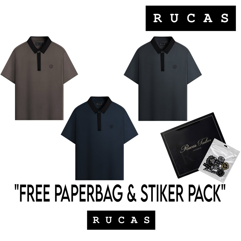 Jual [Free Paperbag] RUCAS Tailor Polo Shirt Collection | Shopee Indonesia