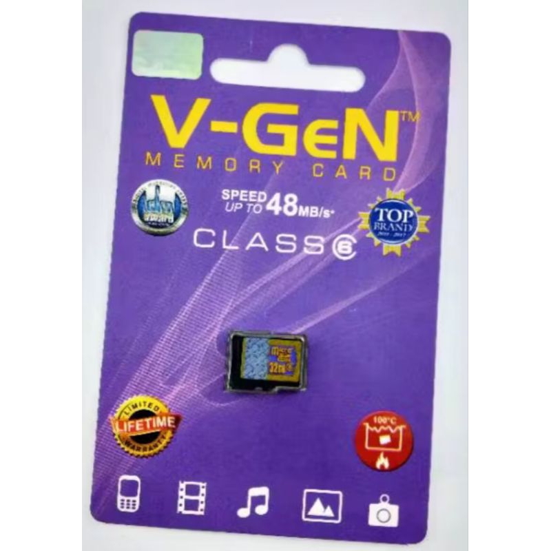 Jual Micro SD Vgen 4GB 8GB 16GB 32GB Micro SDHC Memory Card Original ...