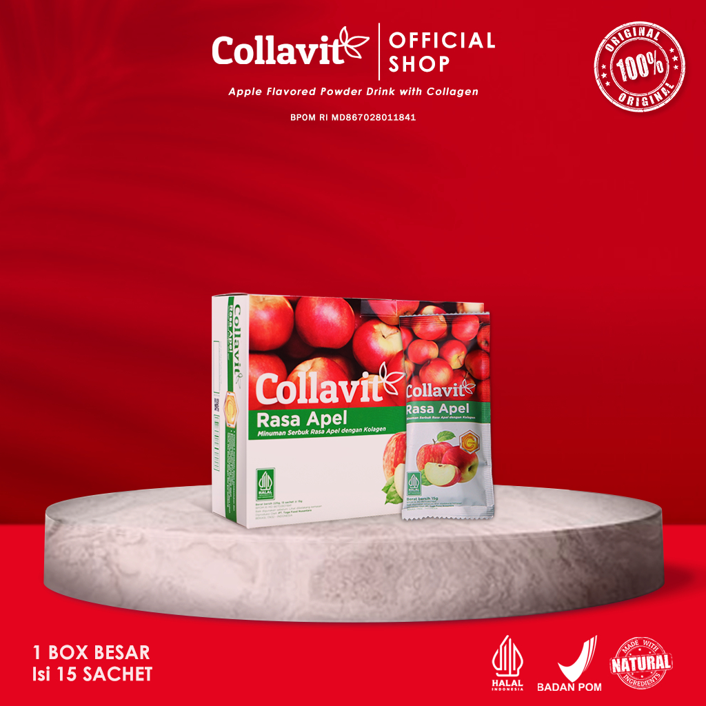 Jual COLLAVIT - 1 Box Besar Collagen Drink With Psyllium Husk ...