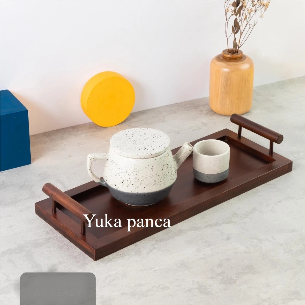 Jual Nampan Baki Tray Kayu Estetik | Shopee Indonesia