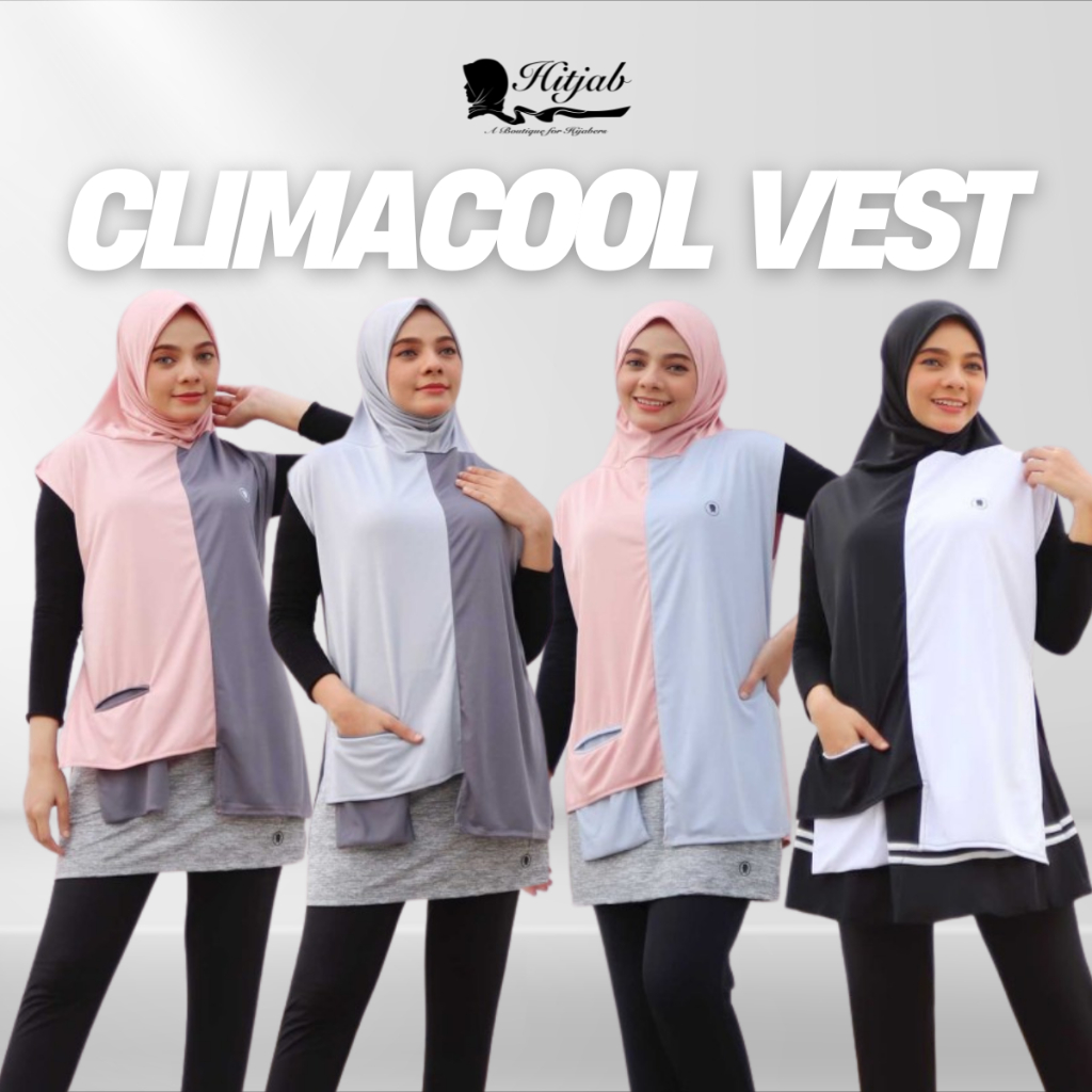 Jual Hitjab - Rompi Vest Olahraga Wanita Sport Climacool Lari Gym ...
