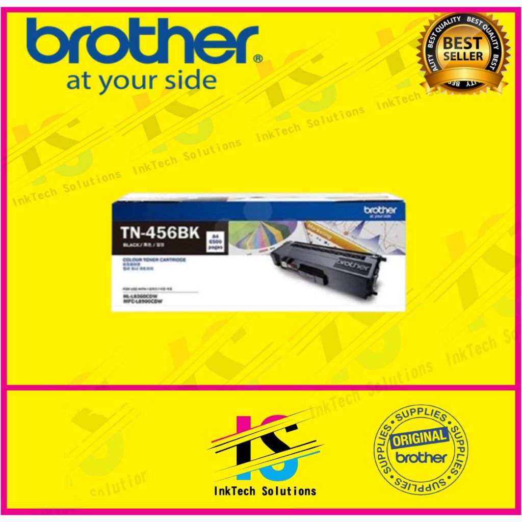 Jual Toner Brother TN-456 BK | TN456 BK Original Black for HL-L8260CDN ...