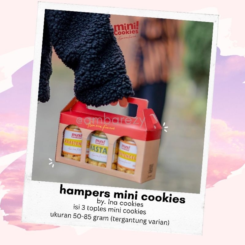 Jual Hampers mini cookies by Ina cookies (3toples) | Shopee Indonesia