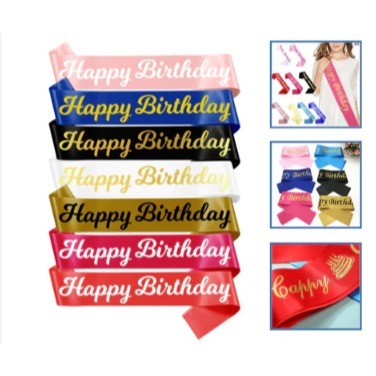 Jual SASH SELEMPANG ULANG TAHUN/SELEMPANGWISUDA GRADUATION/SELEMPANG ...
