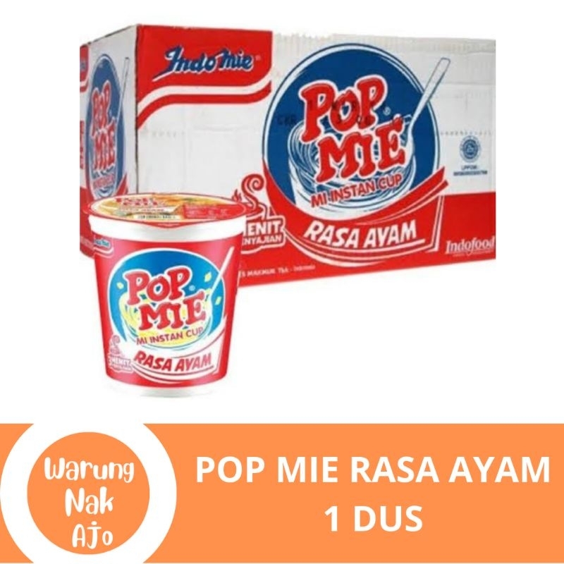 Jual Pop Mie Rasa Ayam 1 Dus | Shopee Indonesia