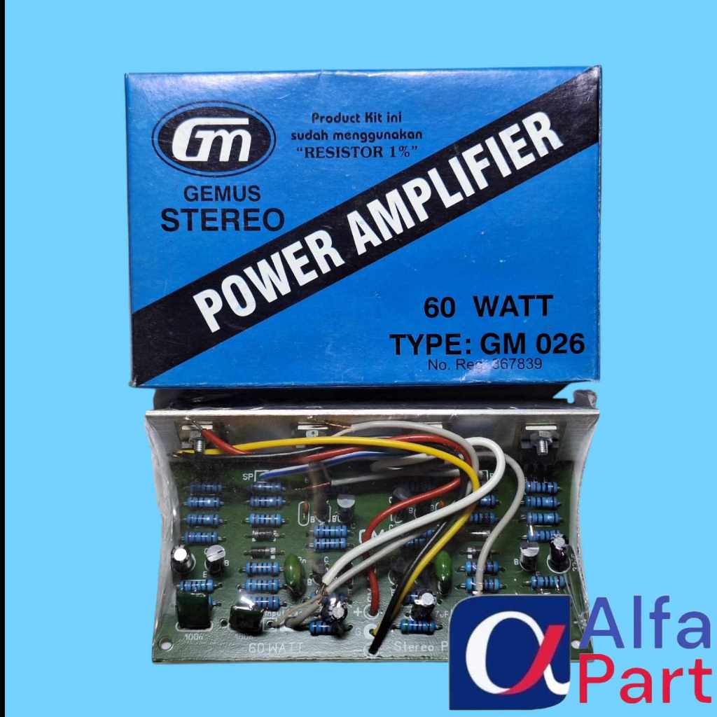Jual KIT STEREO POWER AMPLIFIER GM 026 | Shopee Indonesia