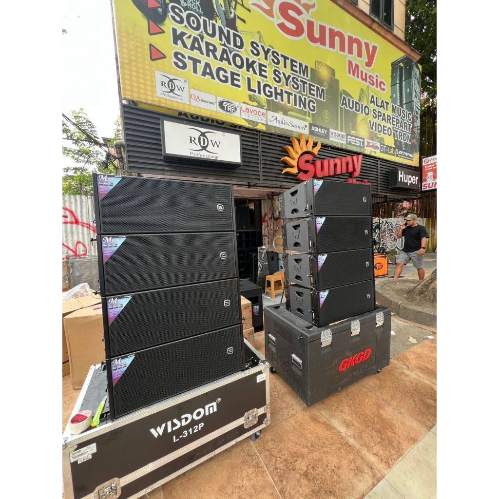 Jual Wisdom L312P 12 Inch Speaker Line Array Pasif L-312P - Original ...