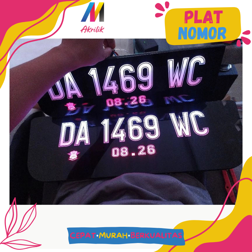Jual PLAT NOMOR MOBIL CUSTOM | Shopee Indonesia