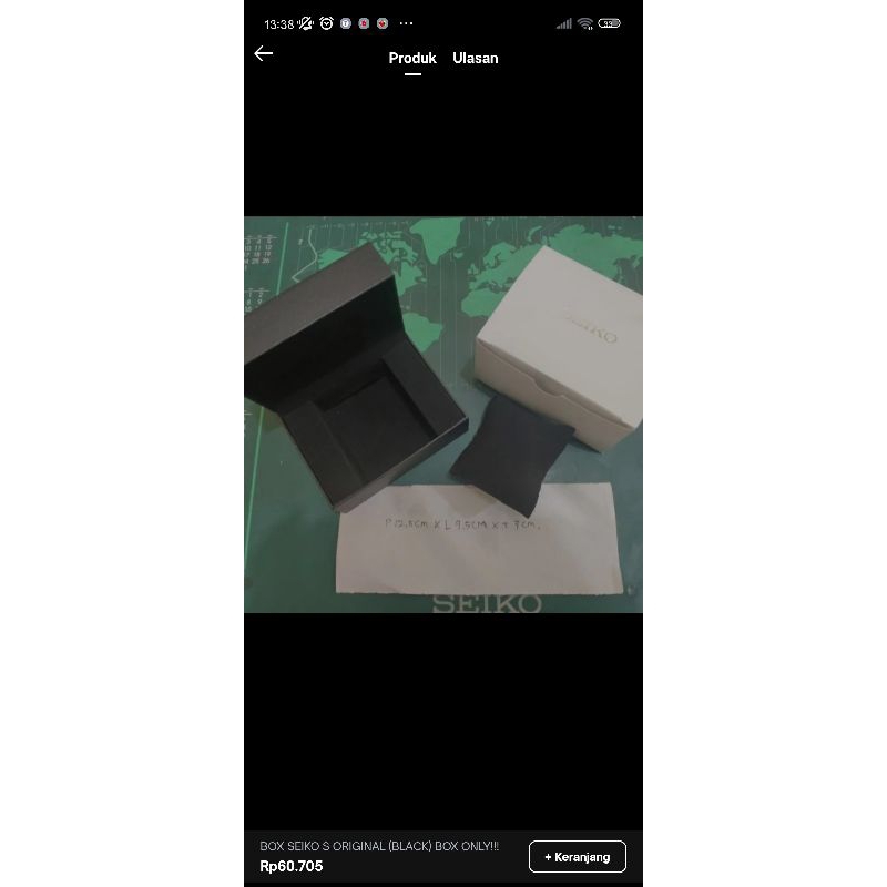 Jual Seiko Box Seiko Original Black | Shopee Indonesia