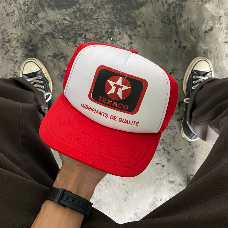 Jual VINTAGE TRUCKER HAT - TEXACO | Shopee Indonesia
