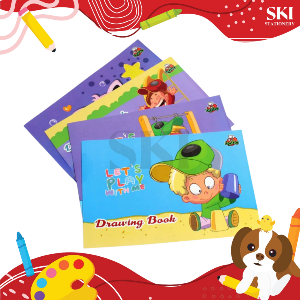 Jual Buku Gambar A4 Dodo Sidu / Drawing Book / Buku Gambar Anak ...