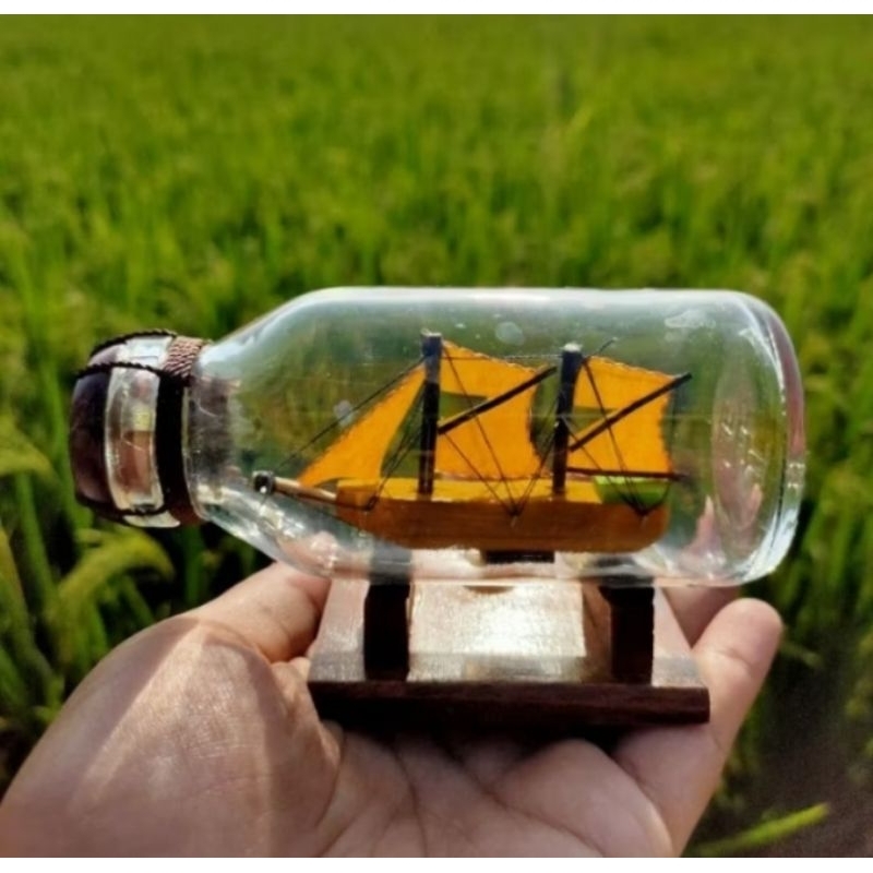 Jual Miniatur kapal Hias dalam Botol untuk menghias rumah dekorasi ...