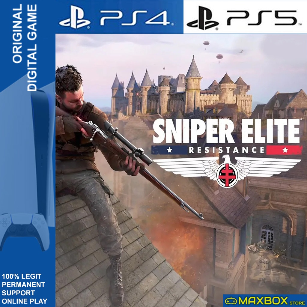 Jual Sniper Elite: Resistance PS4 PS5 Original Game | Shopee Indonesia