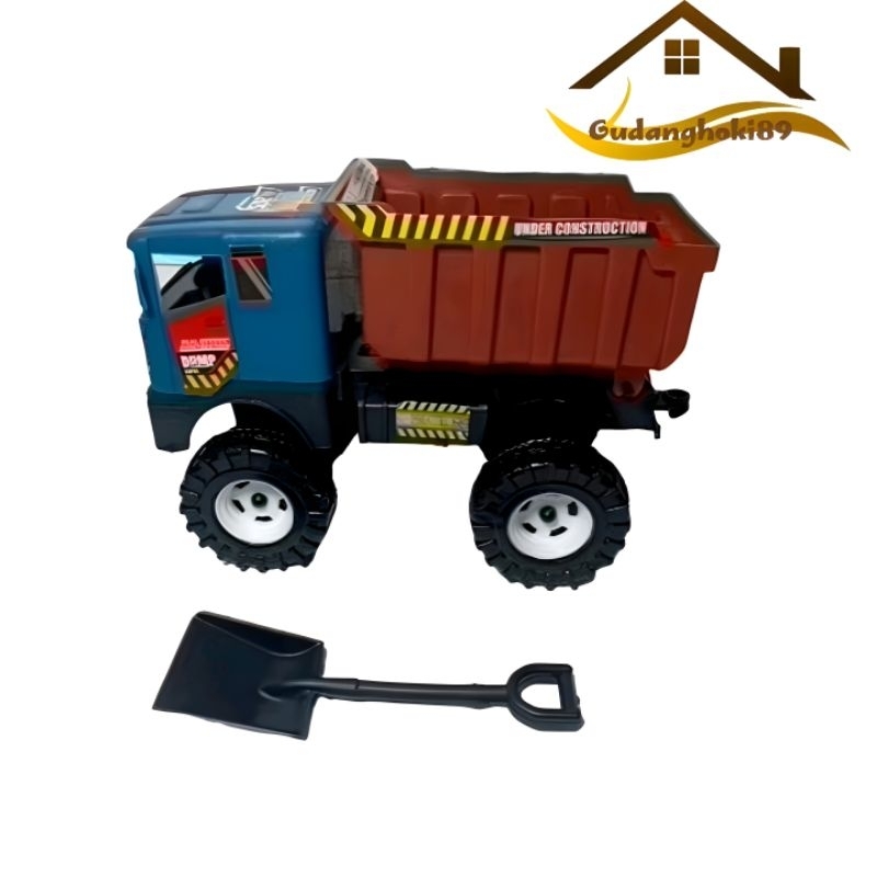 Jual Mainan Anak Mobil Mobilan Truk Truck Angkut Barang Konstruksi ...