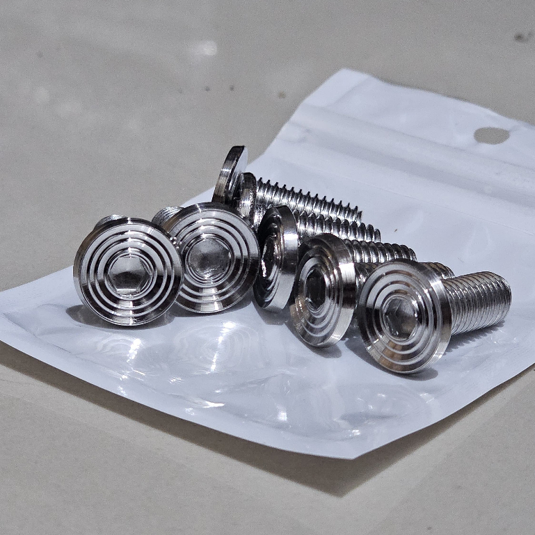 Jual Baut m8 drat 12 panjang 2cm stainless Handmade Slim | Shopee Indonesia