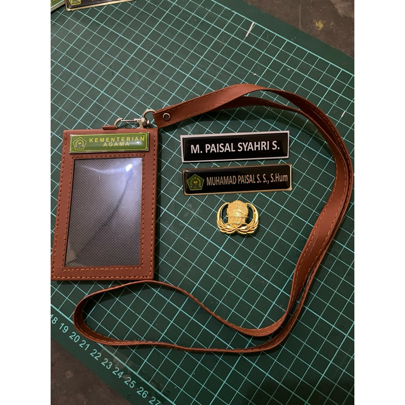 Jual PAKET AKSESORIS ASN PNS PPPK KEMENTERIAN AGAMA KEMENAG NAMETAG ...