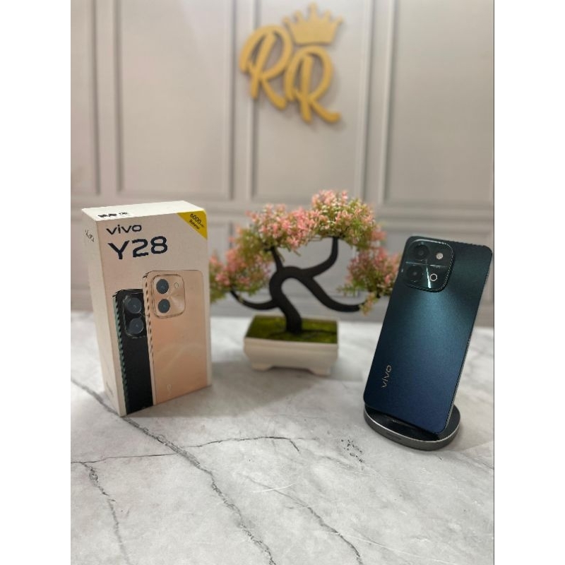 Jual ORIGINAL FULLSET Vivo Y28 8/256 agate green second fullset ori | Shopee Indonesia