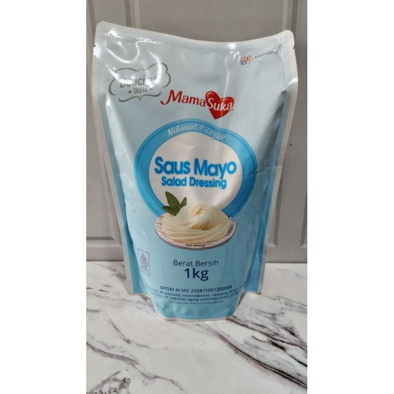 Jual Mamasuka Saus Mayo/ Salad Dressing 1 kg | Shopee Indonesia