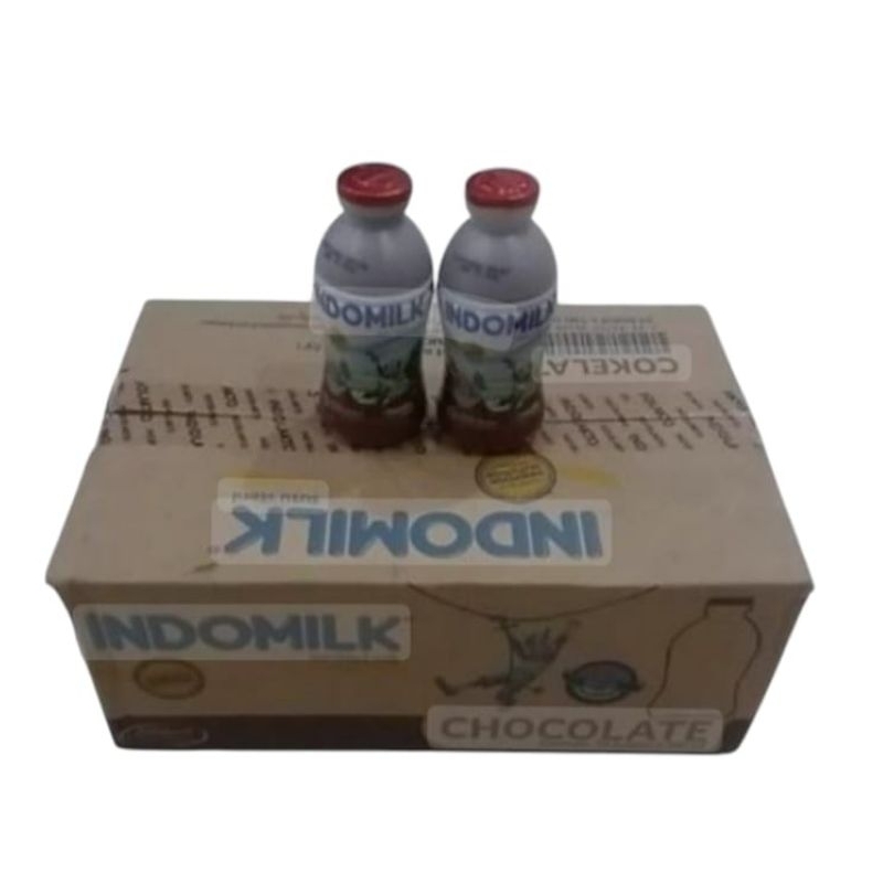 Jual susu indomilk SCI botol 190 ml rasa cokelat | Shopee Indonesia