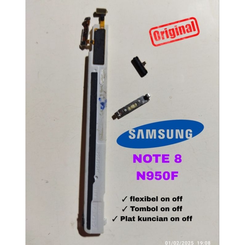 Jual Samsung Note 8 N950 n950f flexibel on off tombol on off original copotan | Shopee Indonesia