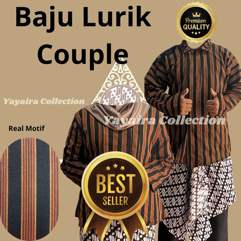 Jual Baju Lurik Adat Jawa Surjan Baju Lurik Atasan Pria Dan Kutubaru Wanita | Baju Lurik Pria ...