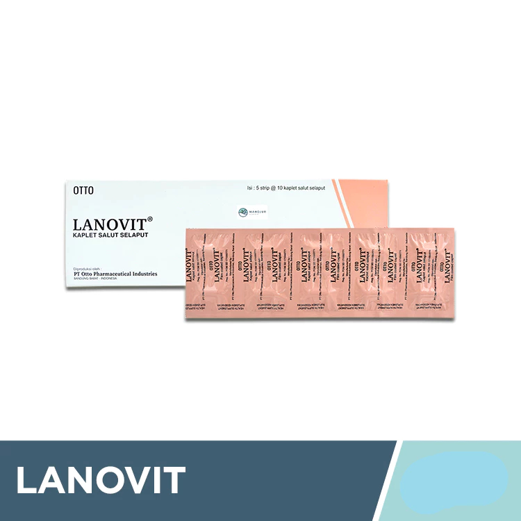 Jual Lanovit Box Isi 50 Kaplet - Vitamin & Mineral Untuk Metabolisme ...