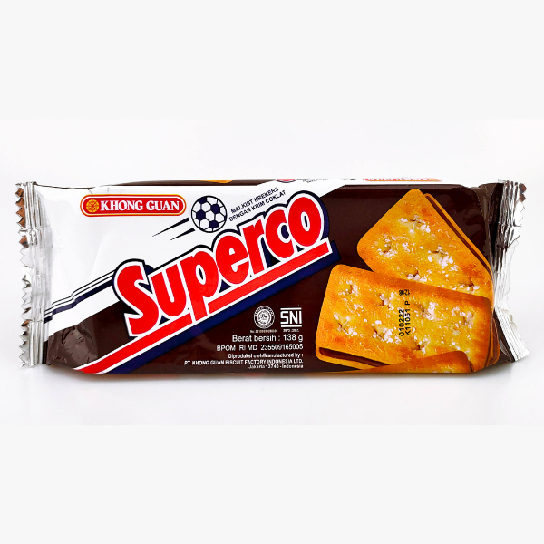 Jual Khong Guan Superco Chocolate Krekers Coklat 138g | Shopee Indonesia