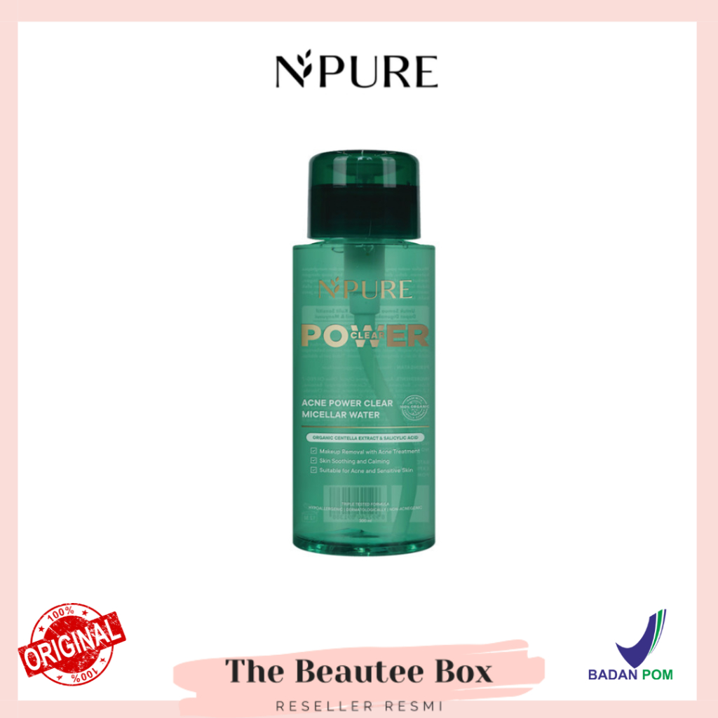 Jual NPURE Acne Power Clear Micellar Water 300 ML | Shopee Indonesia