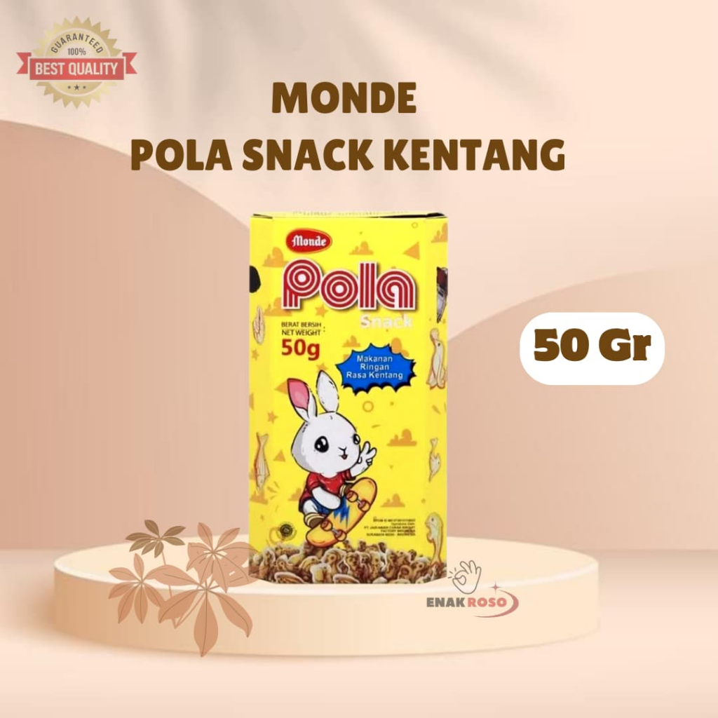 Jual Monde Pola Snack Rasa Kentang 25gr dan 50gr | Shopee Indonesia