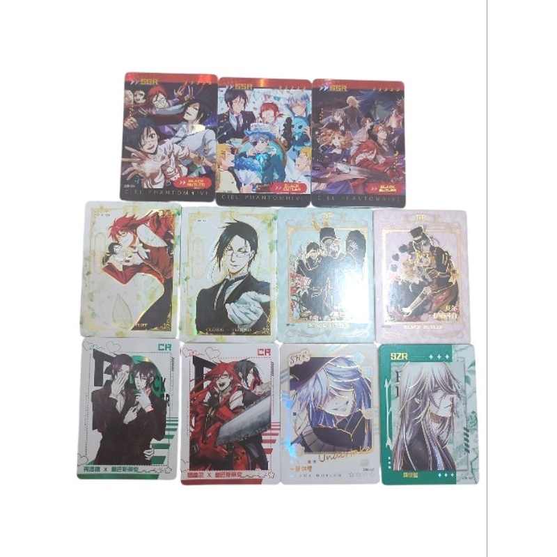 Jual Kartu Black Butler Kurohitsuji Card koleksi merchandise Ciel ...