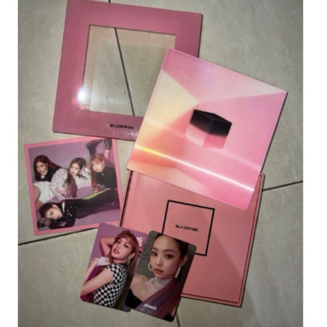 Jual Blackpink Album square up pink ver | Shopee Indonesia