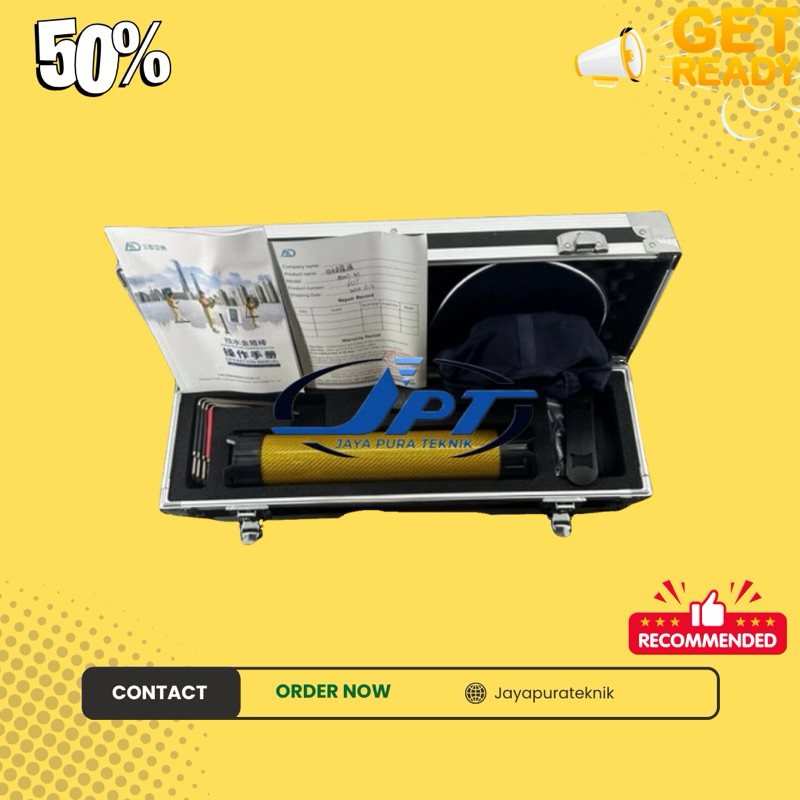 Jual Alat Geolistrik Deteksi Air Sumur Pengeboran ADMT - 300H, 300HT2 ...