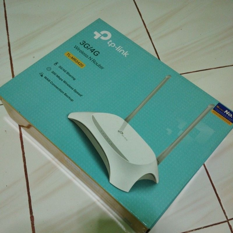 Jual TP-LINK TL-MR3420 (bisa di kombinasi modem usb) | Shopee Indonesia