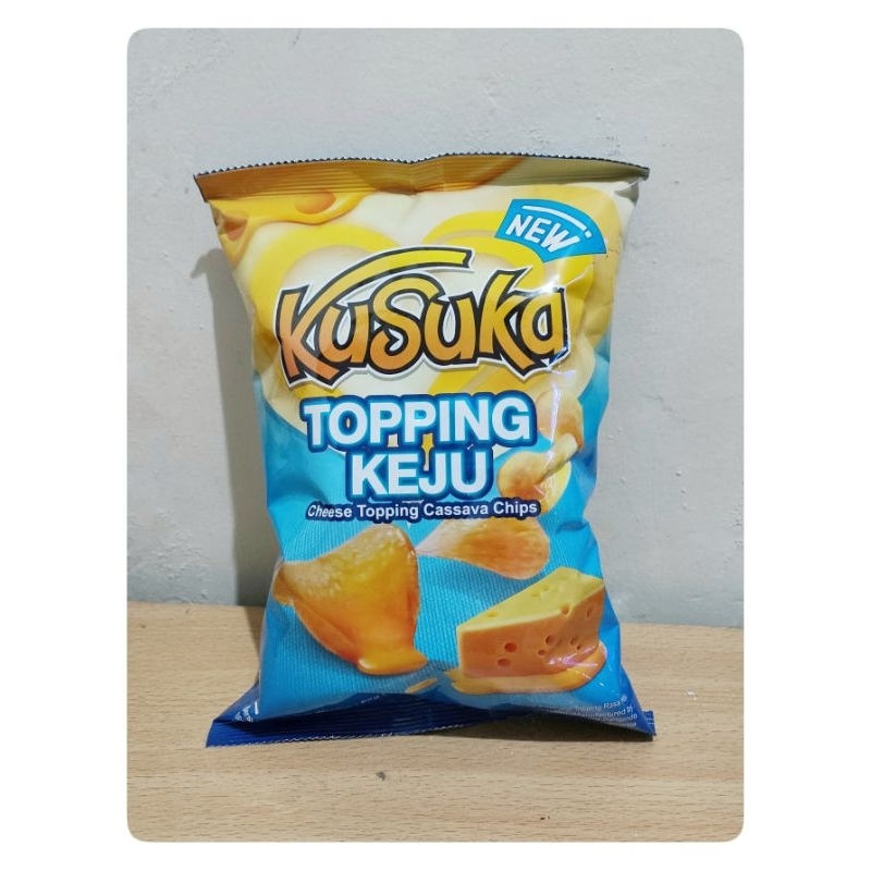 Jual Kusuka Keripik Singkong Toping Keju 60gr | Shopee Indonesia