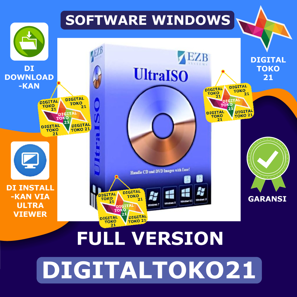 Jual [Diinstallkan] UltraISO Premium Edition 9.7.6.3860 Full Version ...