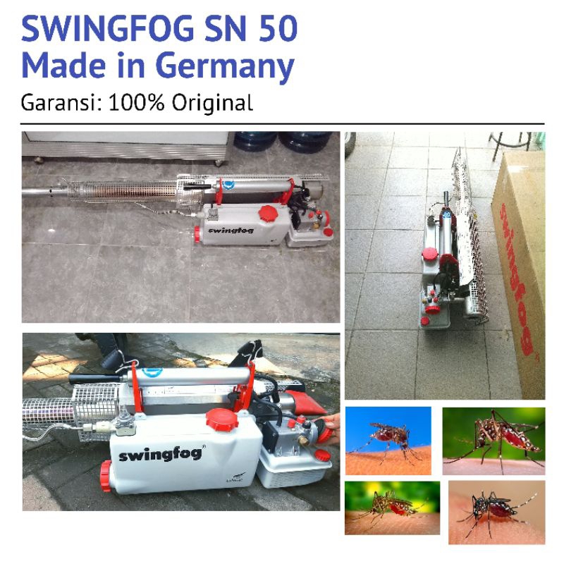 Jual Mesin Fogging SWINGFOG SN50 Made In Germany, ASLI 100%, BERGARANSI ...