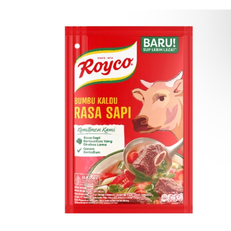 Jual Royco Bumbu Kaldu Rasa Sapi Penyedap Rasa 220g - penyedap makanan ...