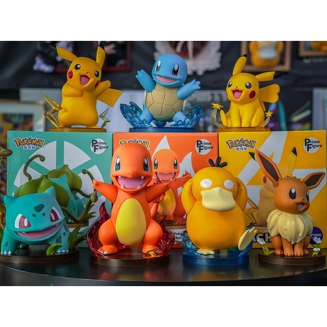 Jual FUNISM Pokemon Prime Figure PIKACHU - EEVEE - PSYDUCK - CHARMANDER ...