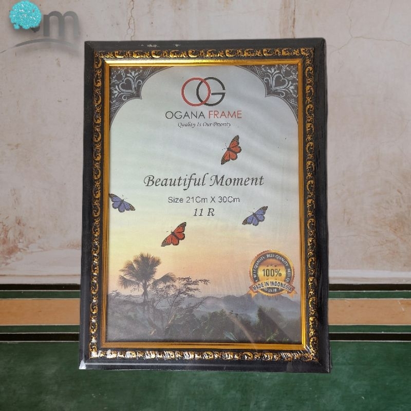 Jual Frame Foto Kaca Ukuran 21x30cm Minimalis | Shopee Indonesia