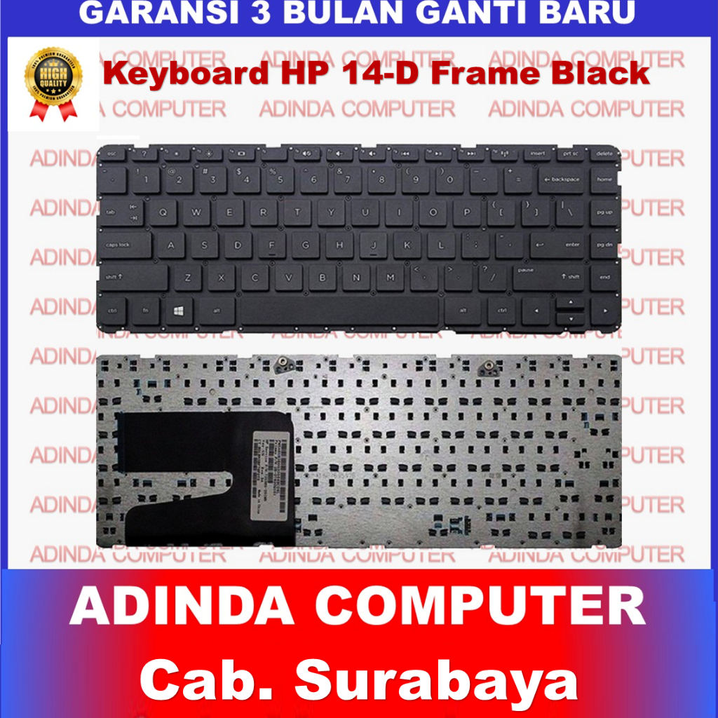 Jual Keyboard HP 14-D TPN F112 C116 | Shopee Indonesia