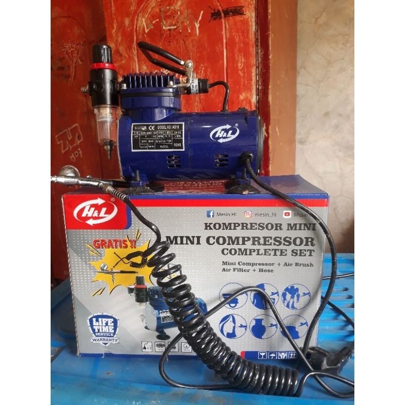 Jual kompresor mini second | Shopee Indonesia
