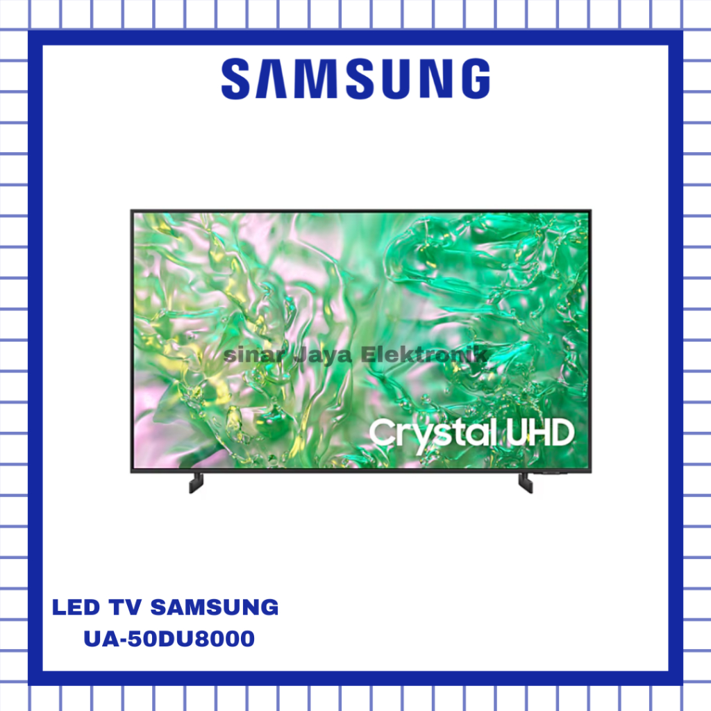 Jual LED TV SAMSUNG UA-50DU8000 50 INCH 4K UHD SMART TV | Shopee Indonesia