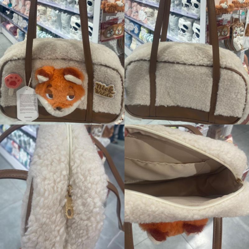 Jual TAS HANDBAG & SHOULDER BAG NICK ZOOTOPIA DISNEY SERIES / TAS ...