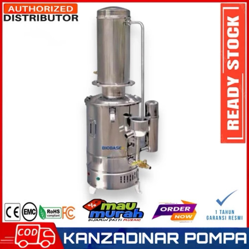 Jual BIOBASE WD-A5 lab 5L portable distillation Water Distiller 5 Liter ...