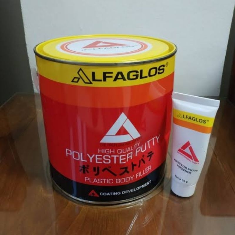 Jual Dempul Alf 3kg , dempul plastik / mobil / motor , dempul alfagloss ...