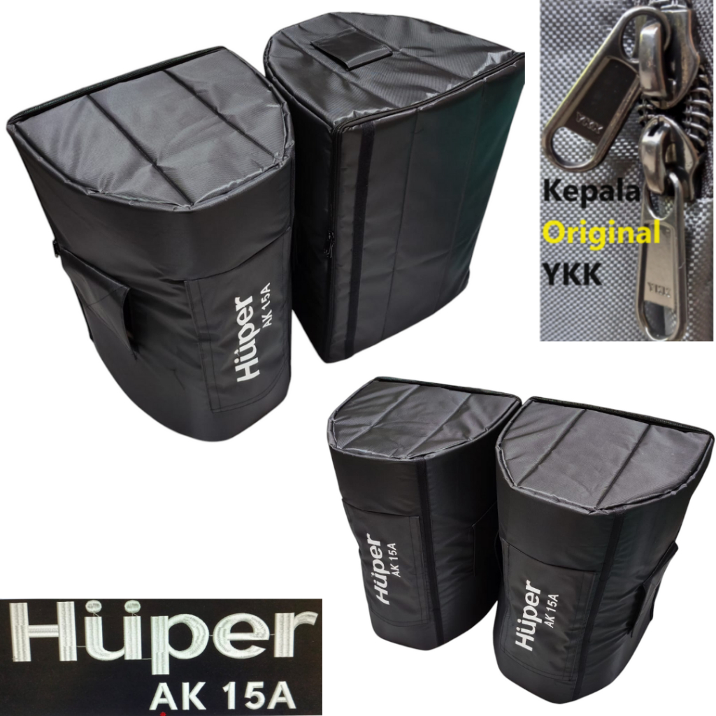 Jual Sofcase Speaker HUPER AK 15 Satu Pasang ( dua unit ) Bahan Tebal ...